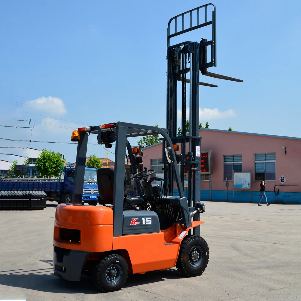 Forklift 1.5 Ton Diesel Forklift Truck Material Handling Equipment ...