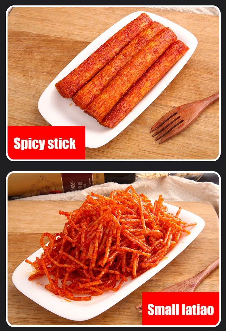 Spicy Soybean Snacks - Famous Chinese Latiao Snack 100g