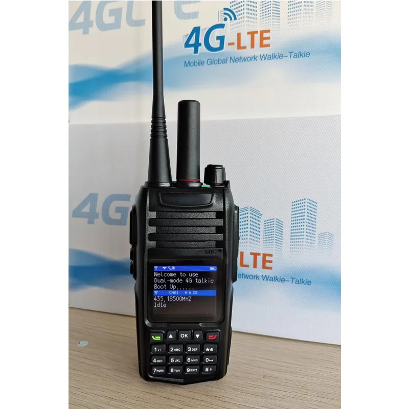 Network 4g Dual Mode Analog Uhf Radio Gps Two Way Radio With Sim Card ...