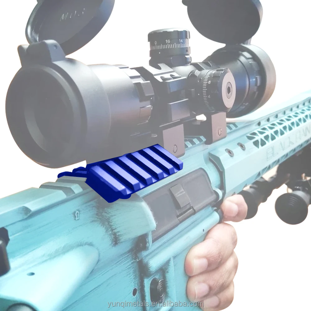 45 Degree Offset Mount 5 Slots Metal Guide Scope Mount Kit Push Button ...