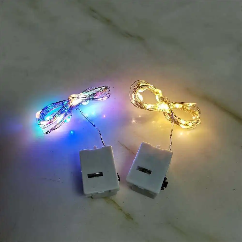 Fairy String Lights - 3 Flashing Modes, 20 LED Starry Lights