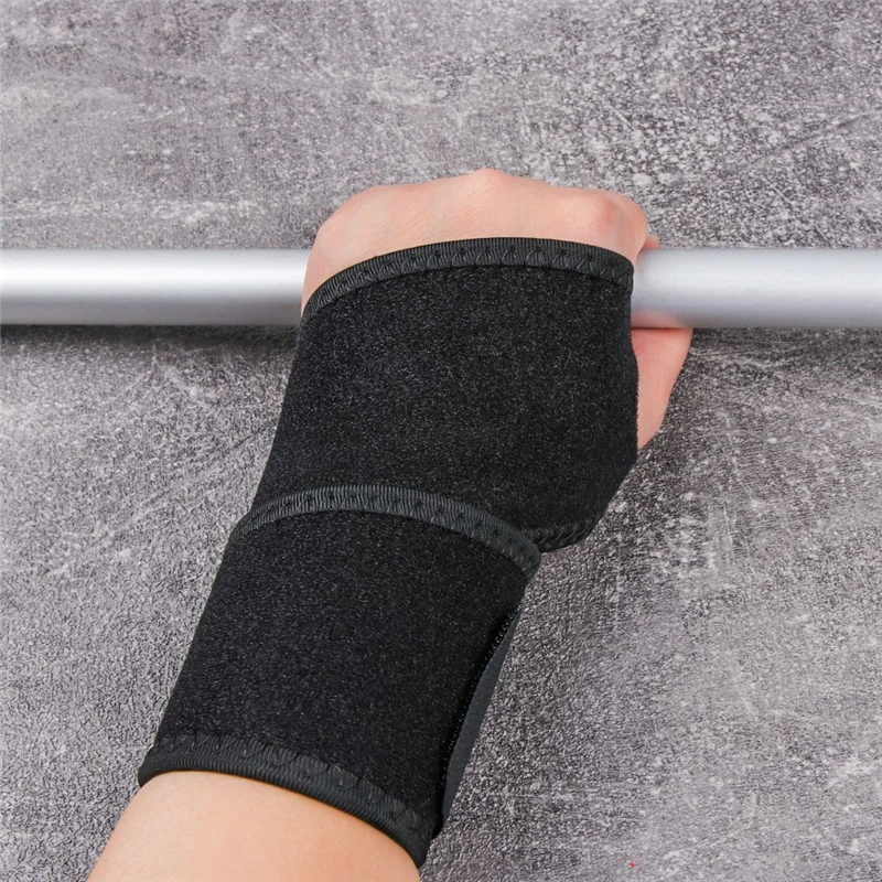 SLS-024 Self-Heating Wrist Band Magnetic Therapy Support Brace Wrap ...