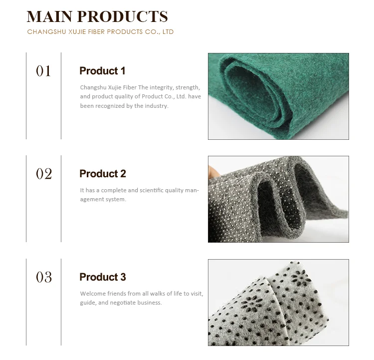 Floor Protection Stain-proof Polyester Needle-punched Nonwoven Fabric ...