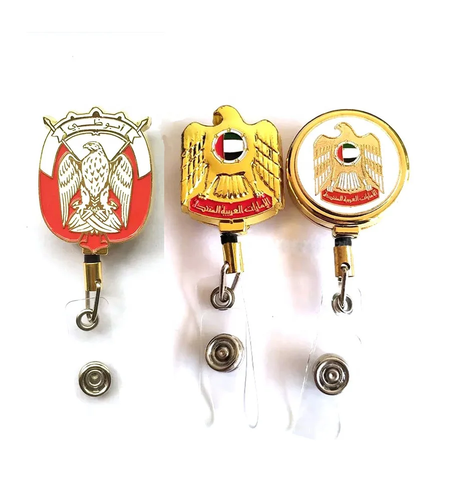 Alibaba.com: Reel Badge Factory UAE Falcon ID Badge Holder with ID card ...