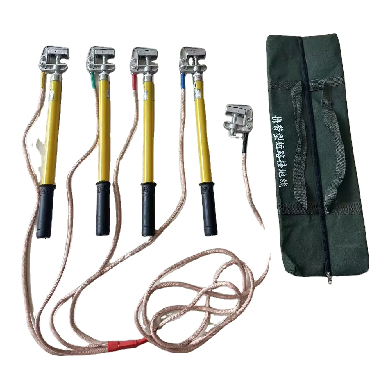 Temporary Discharge Earth Cable with Connecting Stick 220kv| Alibaba.com