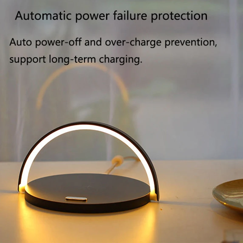 Multi-functional LED Light & Wireless Charger - 10W Power
