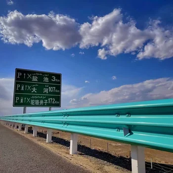 Aashto M180 Customized Multifunctional W-beam H Post Anti-collision ...