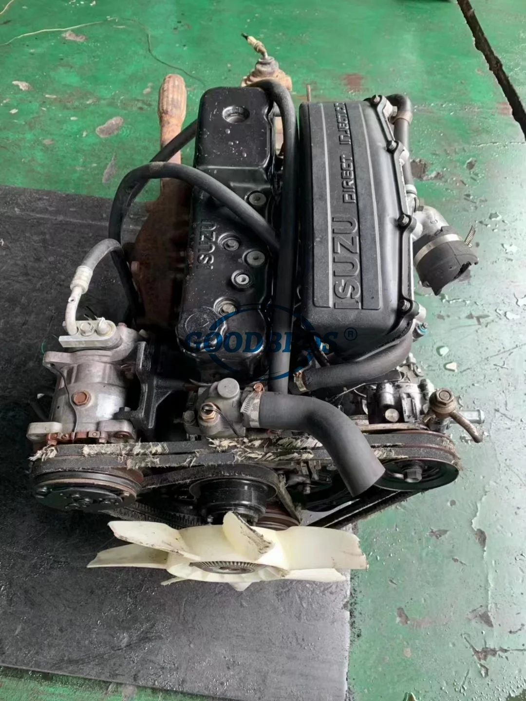 Used Japanese 4JB1 Isuzu Engine - Non Turbo Diesel Power
