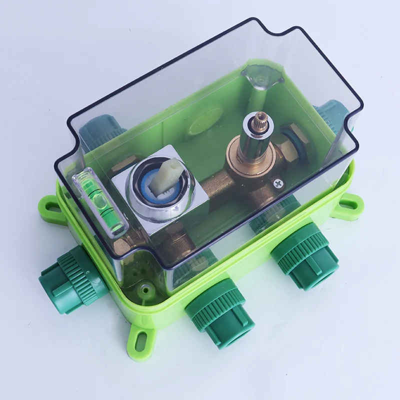 Bathroom PPR Welding Connector Hot and Cold Water Mixer Valve Brass ...