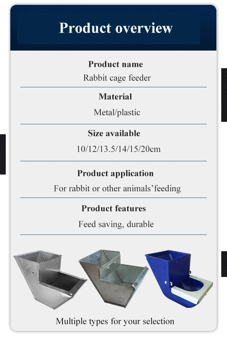Durable Little Giant Galvanized Rabbit Feeder - Video Inspection
