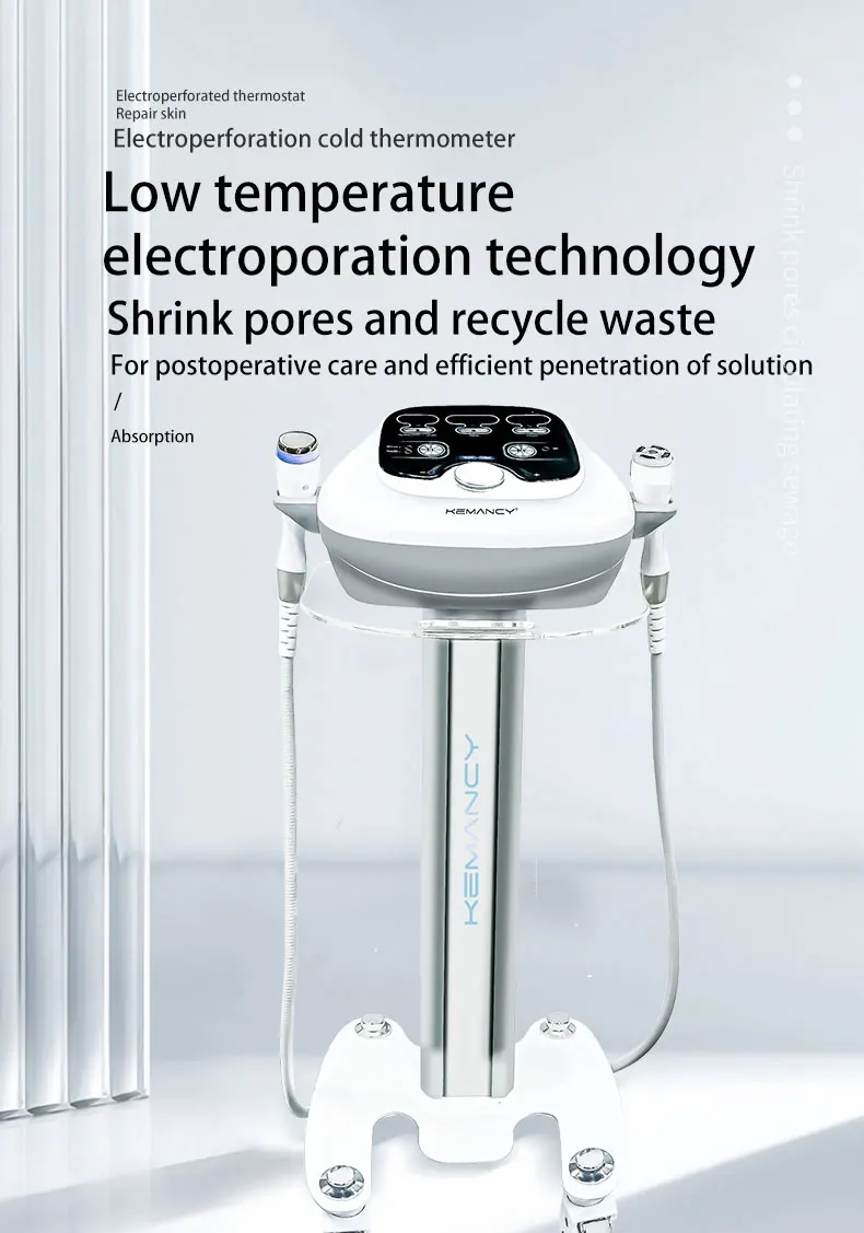 Cryo Facial Electro Poration Cooling Heating Skin Lifting Skin Calming ...