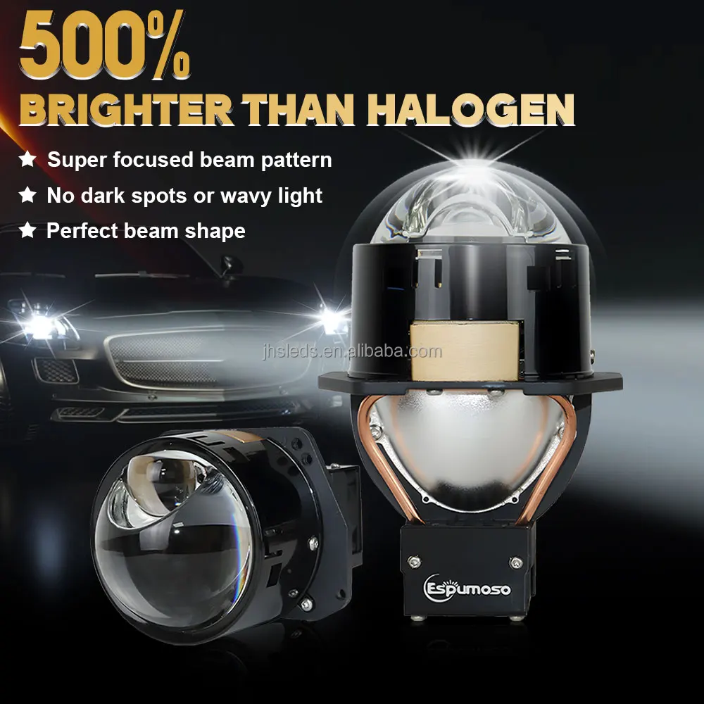 Jhs Bi Led Laser Projector Headlight Lens 5800k K203 3.0 Inch 120w Lens ...