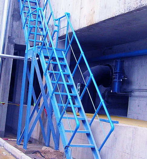 Rusty Proof GRP Fiberglass Walkway Handrail Industry Frp Platform ...