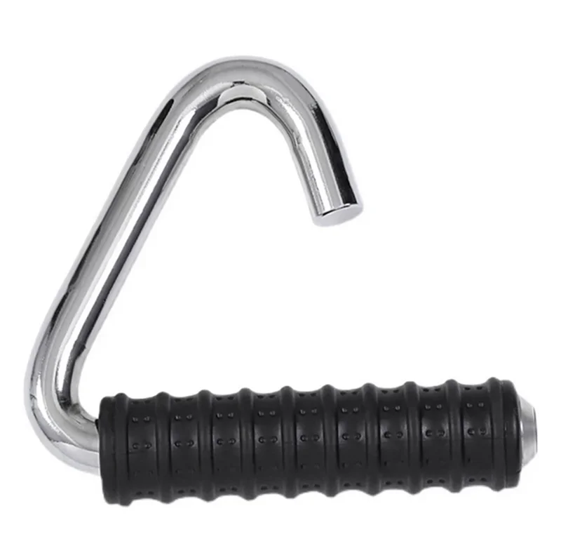 Fitness Home Gym Metal Hook Handles Pulley Cable Machine Attachments ...