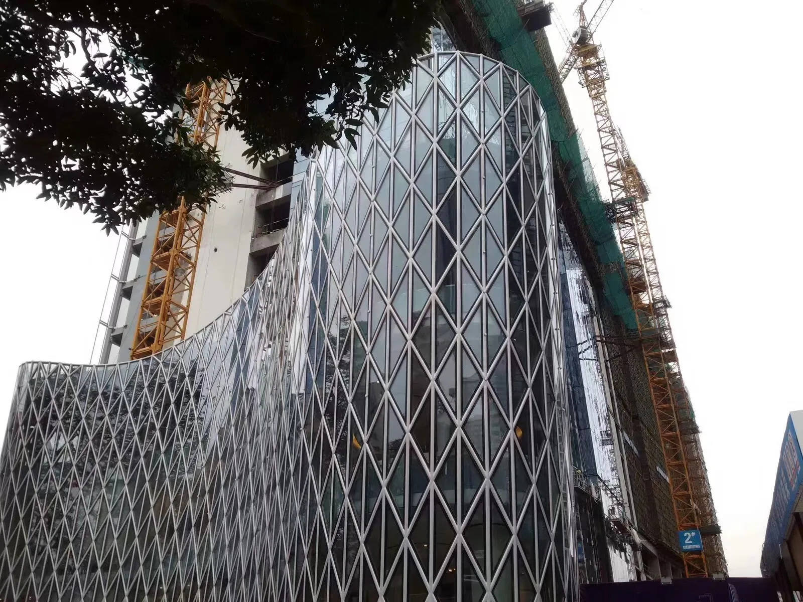 Contemporary Aluminium Wall Panels for Leisure Facilities