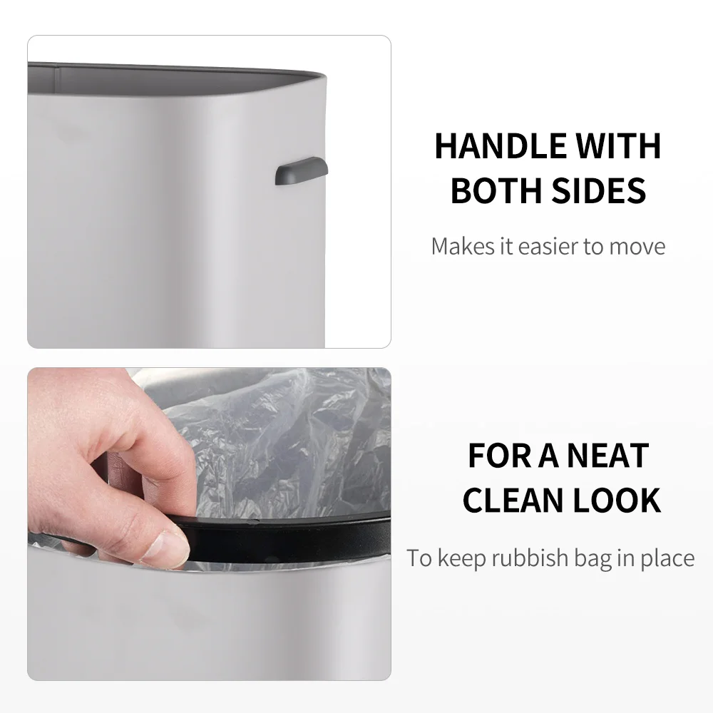 Modern Sensor Automatic Trash Can Kitchen Smart Dustbin Nordic Trash ...