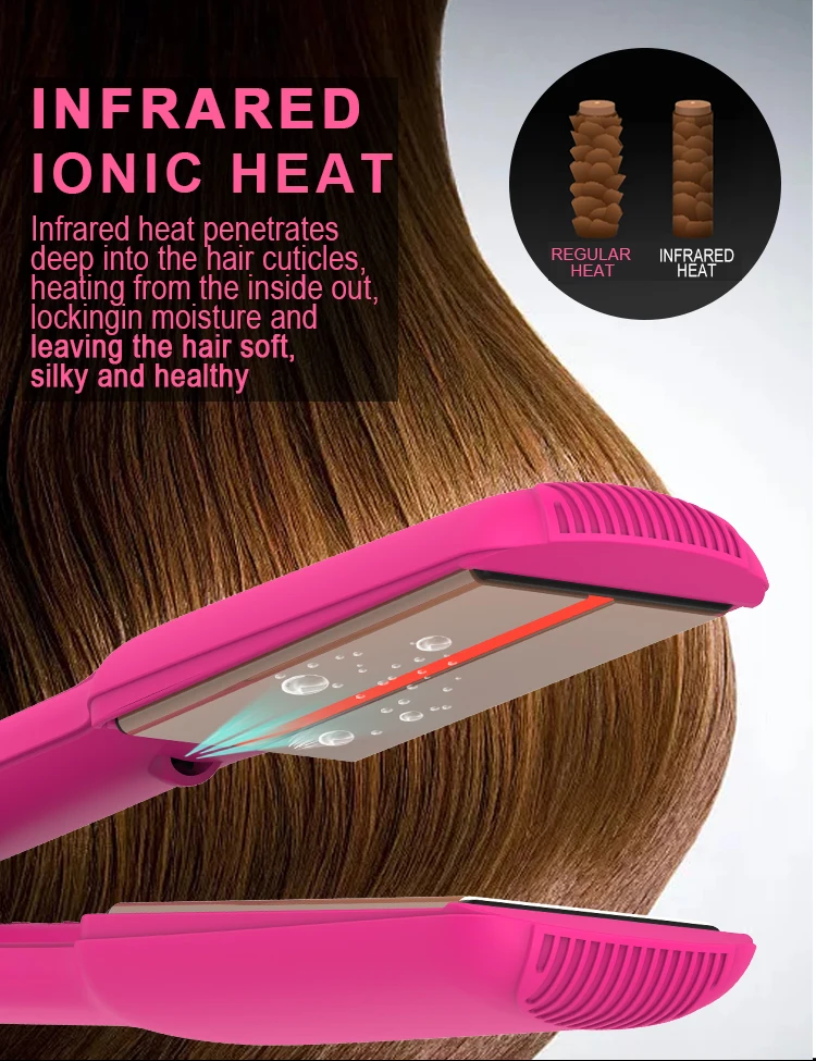 Titanium Infrared MCH Hair Irons - Professional Results