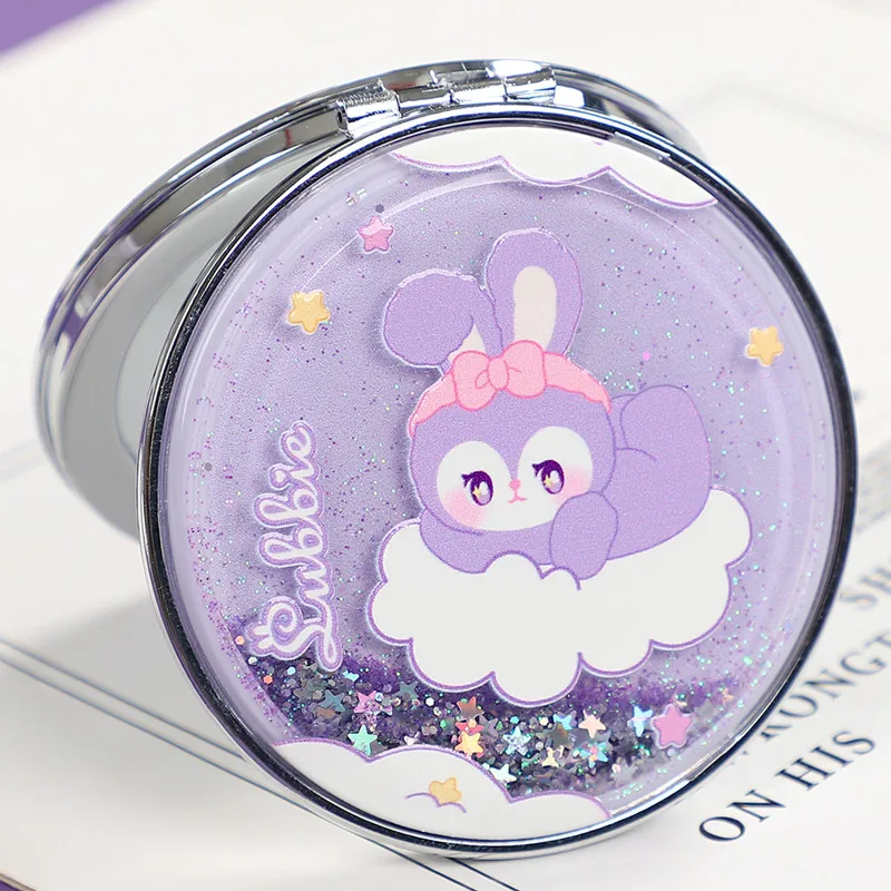 Japanese Cartoon Demon Slayer Anime Mirror Shiny Crystal Liquid ...