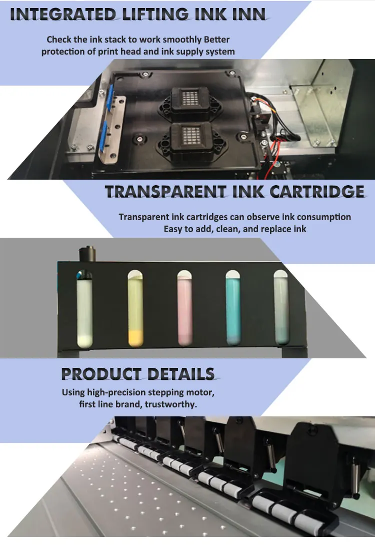 Dtf Tshirt Printing Machine A3 30cm Dtf Printer With 2 I1600 Head - Buy ...