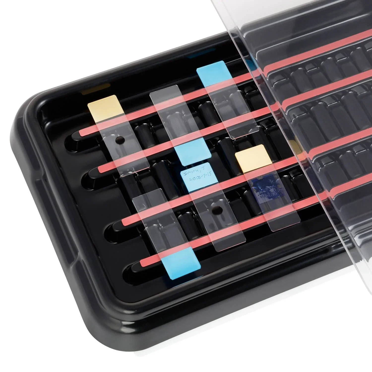 China Factory Price Black or White IHC Slide Staining Tray for Lab ...