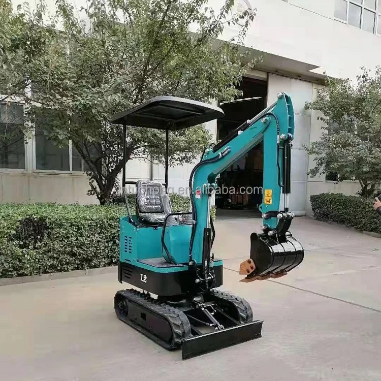 1.2ton Th12-1 Small Excavators Bucket Mini Bagger Small Size Digger ...