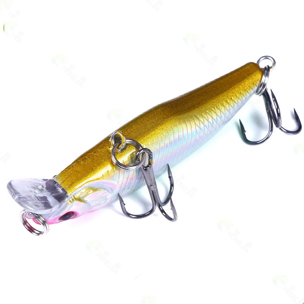 6cm 4.3g Hard Plastic Wobbler Minnow Lures Sinking Fishing Baits for ...