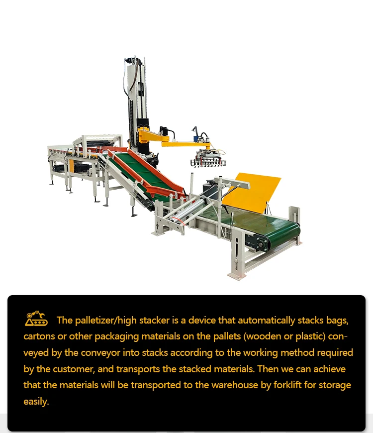 Automatic Pallet Stacking Robot - Efficient & Reliable