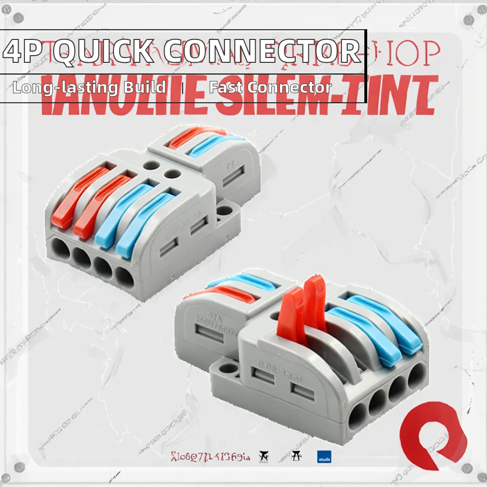 Wholesale Quick Plug Transformer Connector 4P Terminal Block with 2P ...