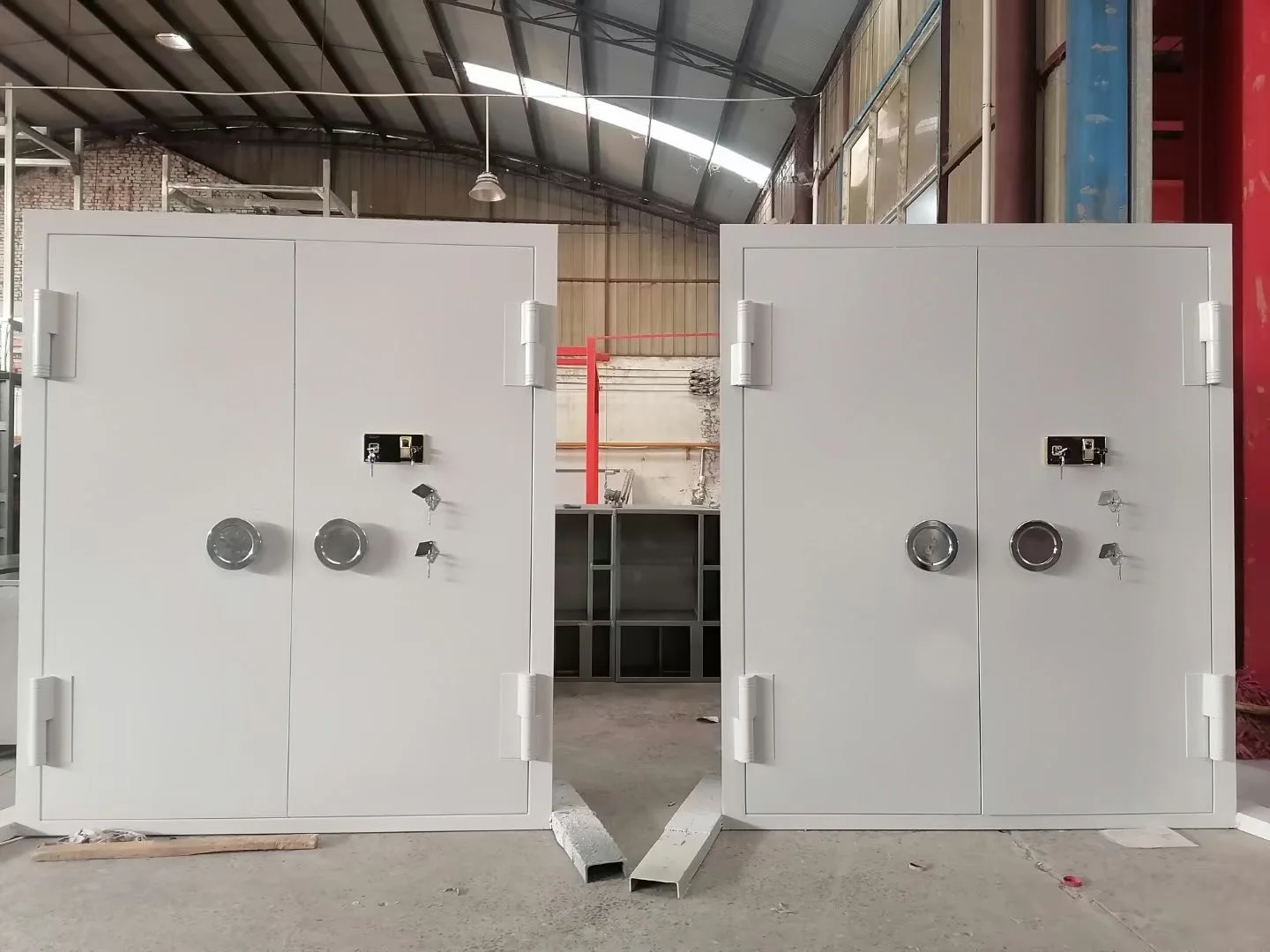 High Quality Fireproof Mechanical Metal Safety Vault Door