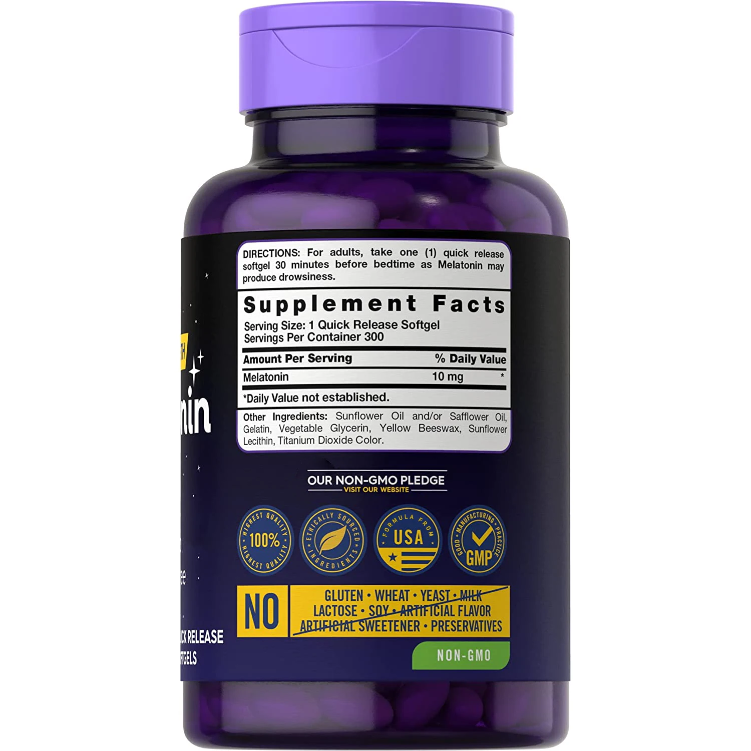 OEM Melatonin 10mg Capsules Sleep Capsules Vegan Melatonin Sleep ...