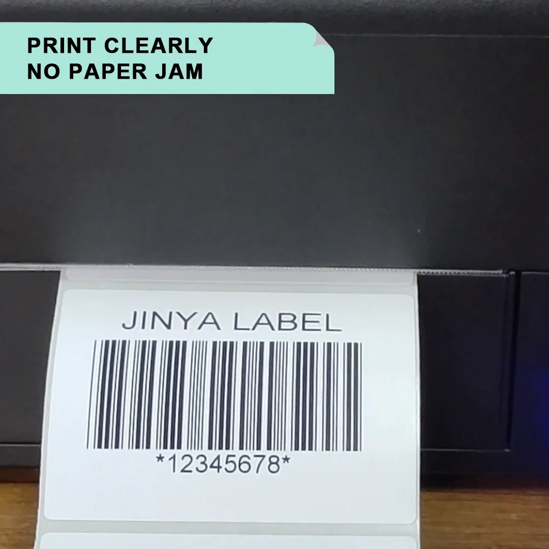 Self Adhesive Stickers Semigloss Paper Thermal Transfer Labels Thermal ...