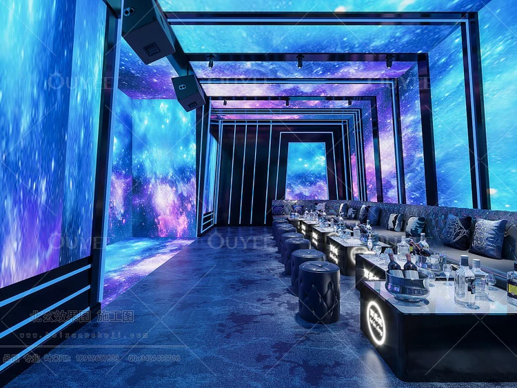 Ouyee Decoration Cool Bar Furniture for Nightclub Wholesale