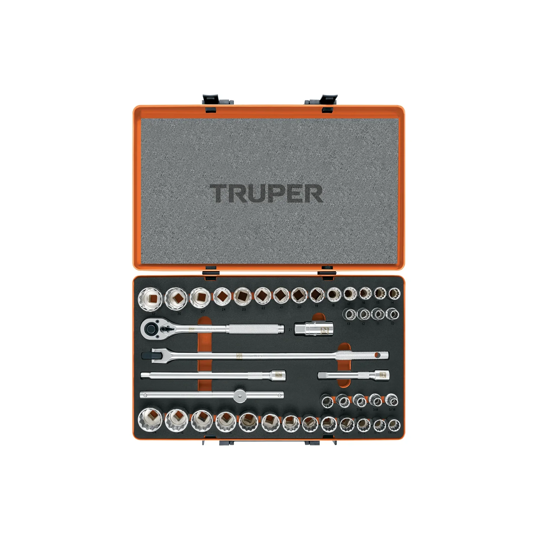Master 4-Piece Mechanic's Set of 42 Tools - Truper Mexico