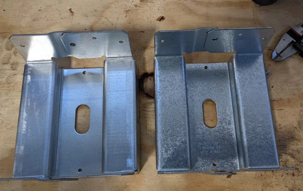 Jh-mech Metal Post Brackets - Adjustable & Durable Solutions