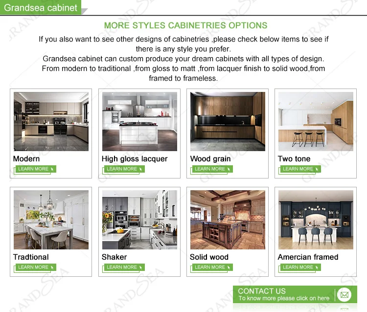 Kitchen Furnitures Complete Set Wood Veneer Modern Style Pvc Classic ...