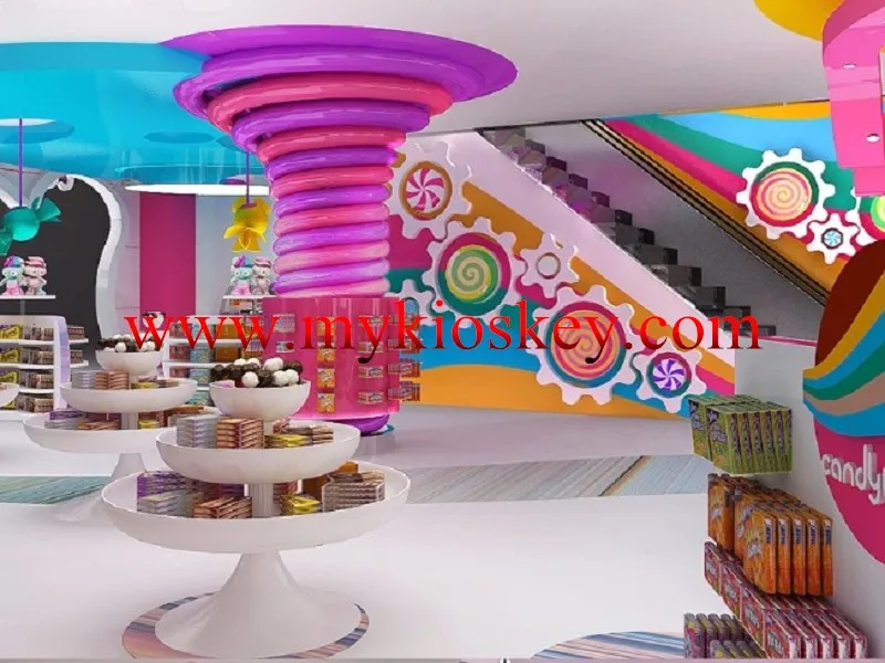 Top Quality Candy Store Displays Interior Design Decorations Candy ...