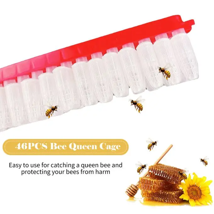 Queen Rearing Tool JZBZ Queen Cage Shipping Bar Bee Queen ...