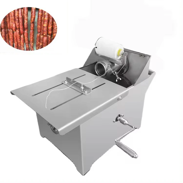 Stainless Steel Sausage Linker / Knot Tying Machine For Sausage ...