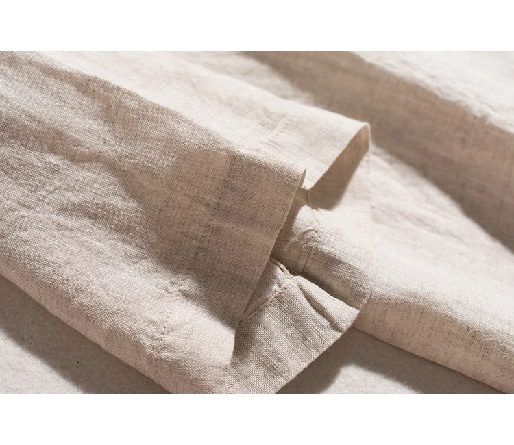 Shop Pure Linen Flax Fabric Women Casual Summer Blouses