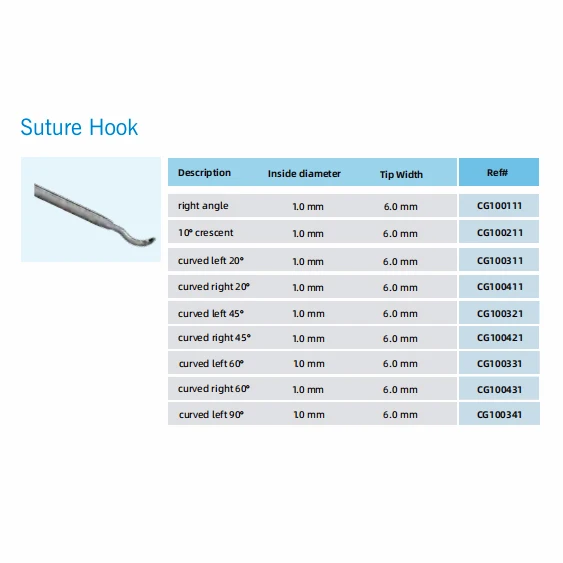 Hot Sales Arthroscopic Instruments Suture Hook,reusable Surgical Medical Instruments Shoulder ...