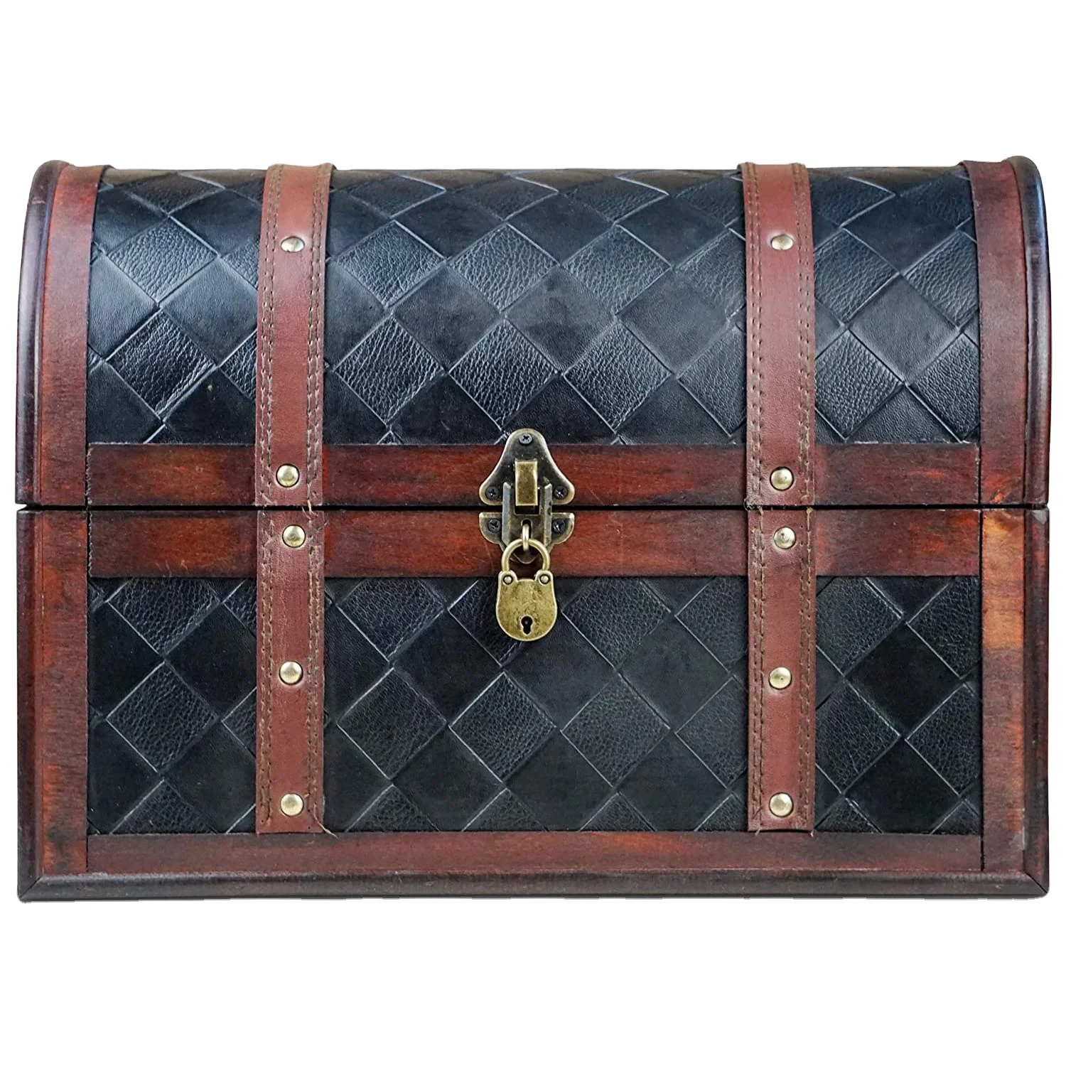 Pirate Treasure Chest antique wooden treasure box vintage wooden ...