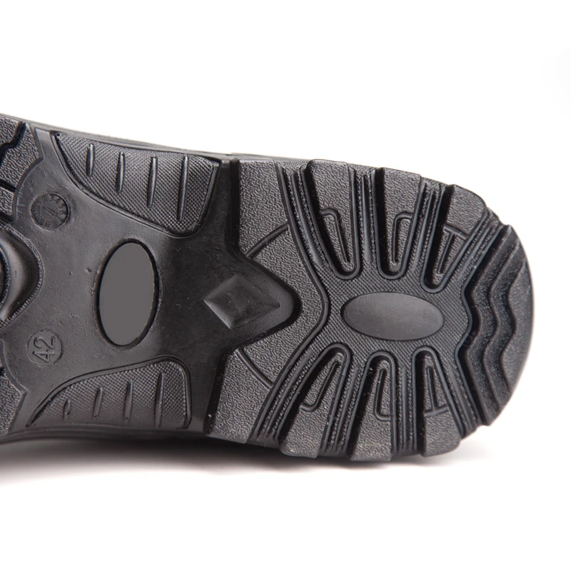 In Stock Ce Steel Safety Toe Anti-smash Anti-static Lip On Safety Boots ...