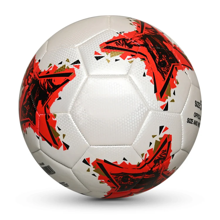 High Quality Team Size 5 Football Ball Customized Logo Soccer Ball With ...
