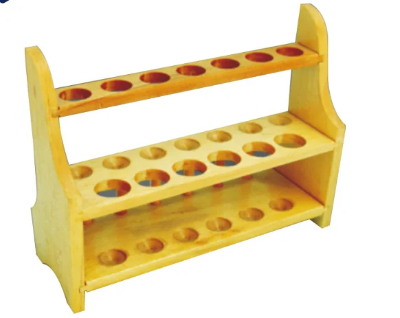 Wood Plastic Test Tube Rack Chemistry Lab Equipment Color Tube Rack ...