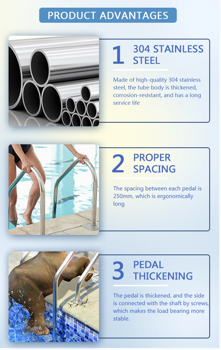 Water Crown Wholesale Underwater Ladder Stairs Swimming Pool Escalator ...