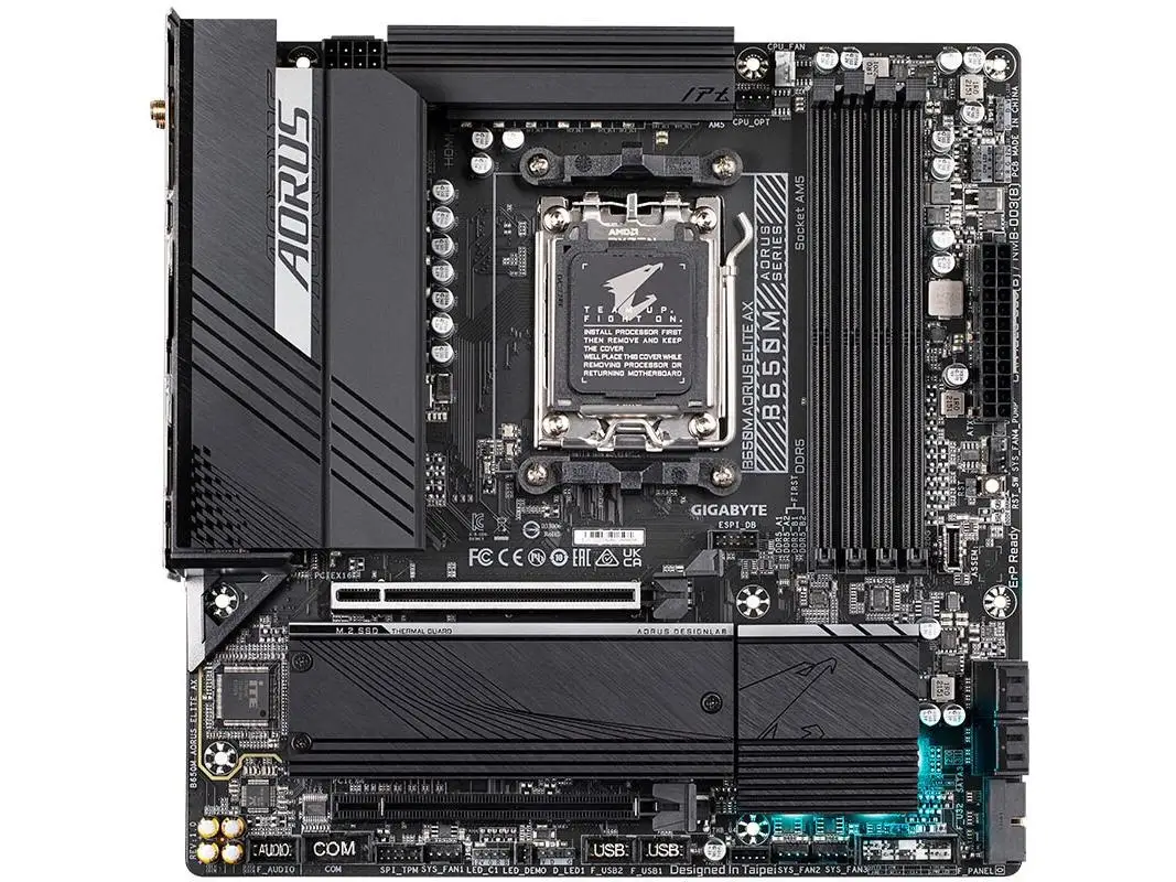 GIGABYTE B550M AROUS ELITE Motherboard - Gaming & Performance