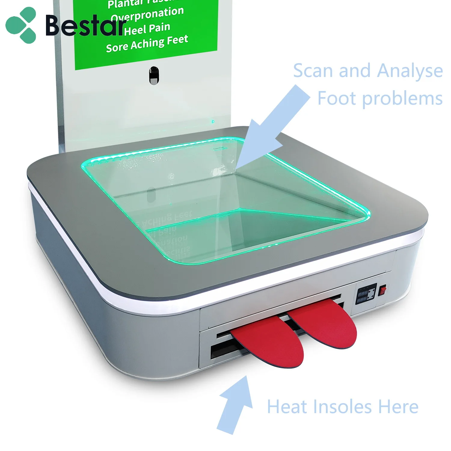 BESTAR Laser 3D Foot Scanner - Custom Insole Machine