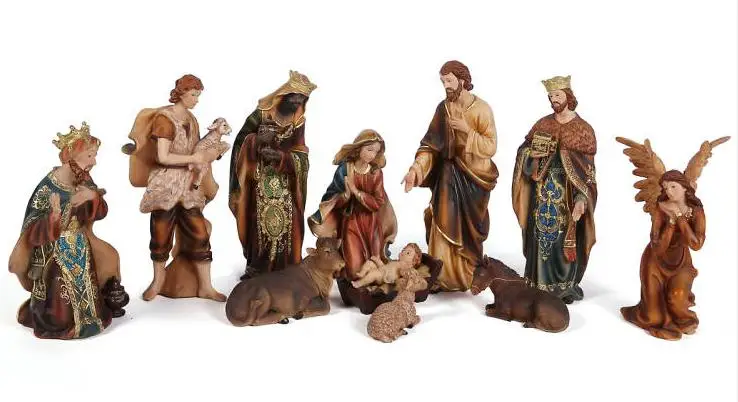 China Factory Christmas Outdoor Nativity Set - 11 Figurines
