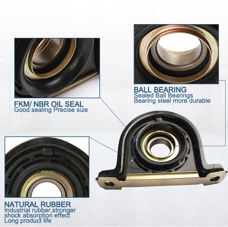 Drive Shaft Auto Spare Parts Center Support Bearing Rubber For Mercedes ...