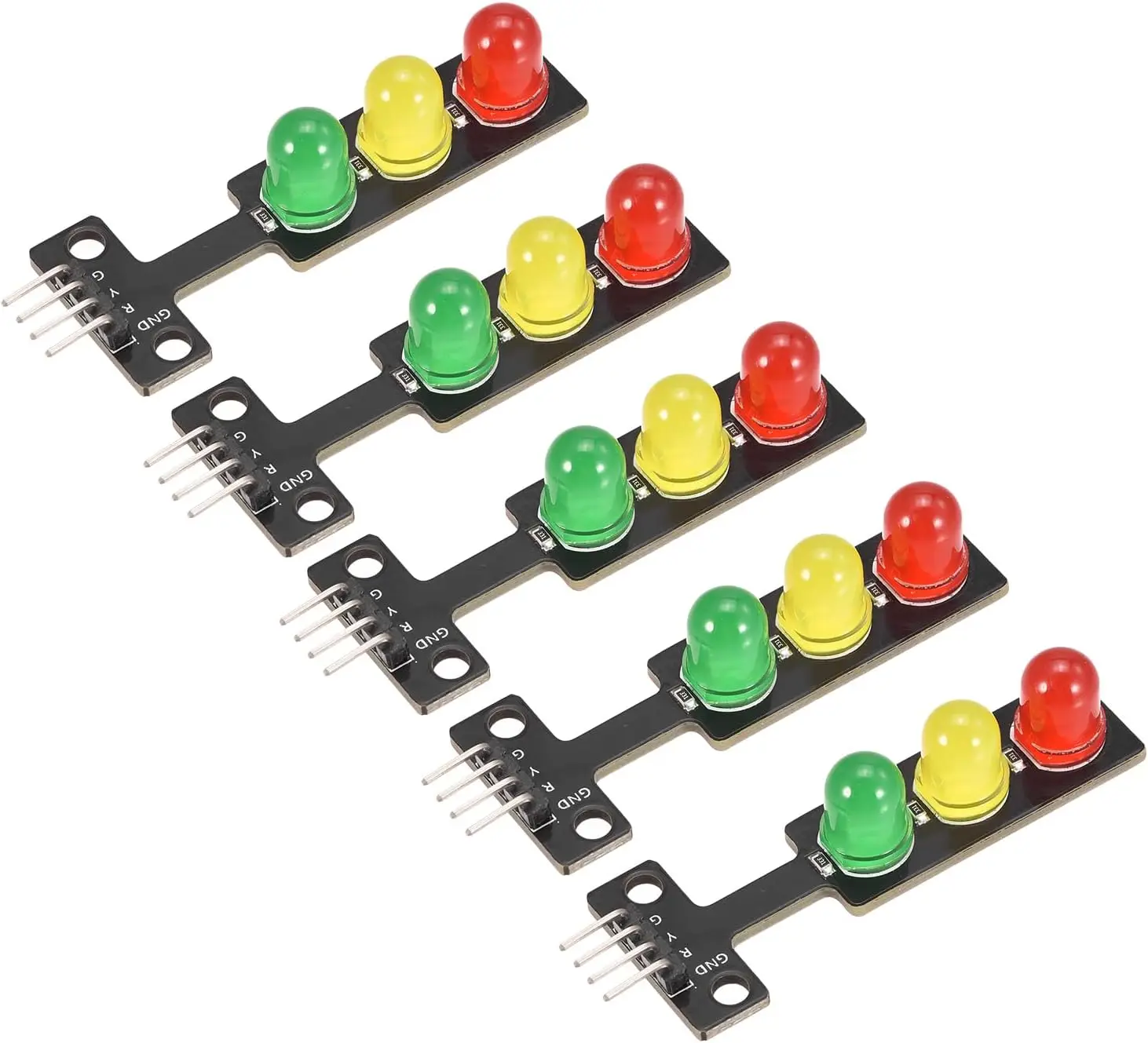 Mini Traffic Light Display Module - Creative DIY Project